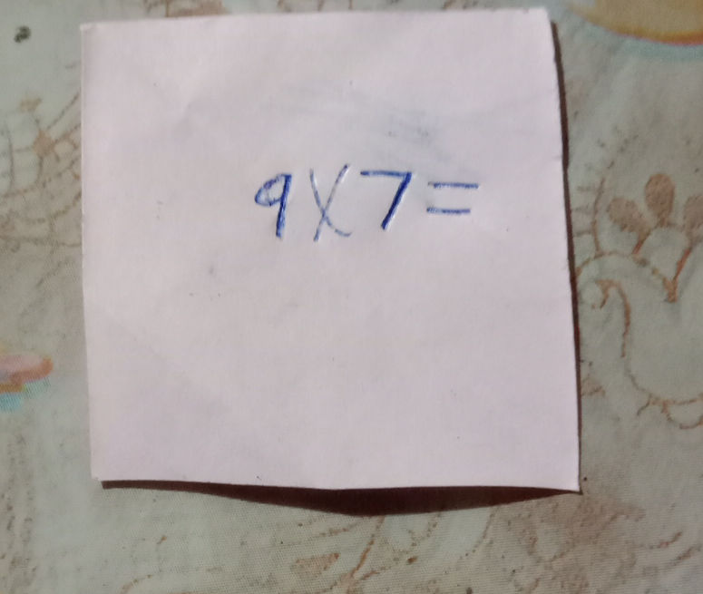 Multiplication of 9 and 7 | StudyX