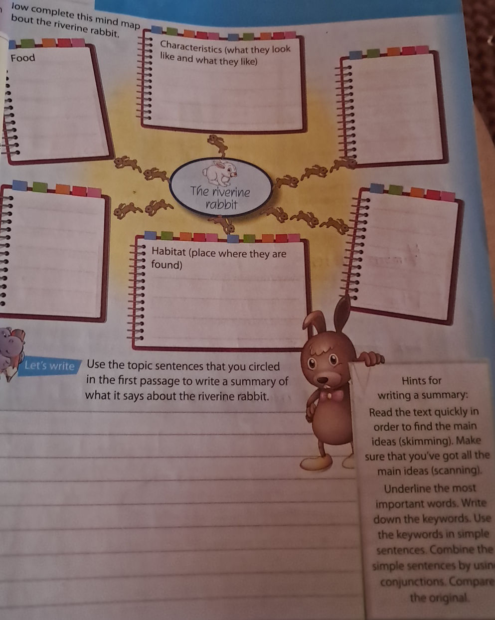 low complete this mind map bout the riverine | StudyX
