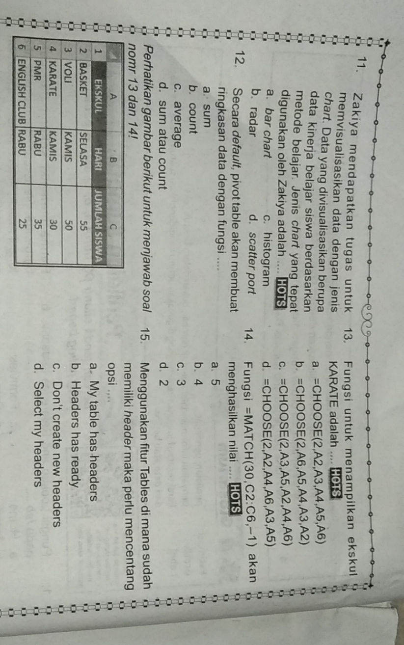 Perhatikan gambar berikut untuk menjawab | StudyX