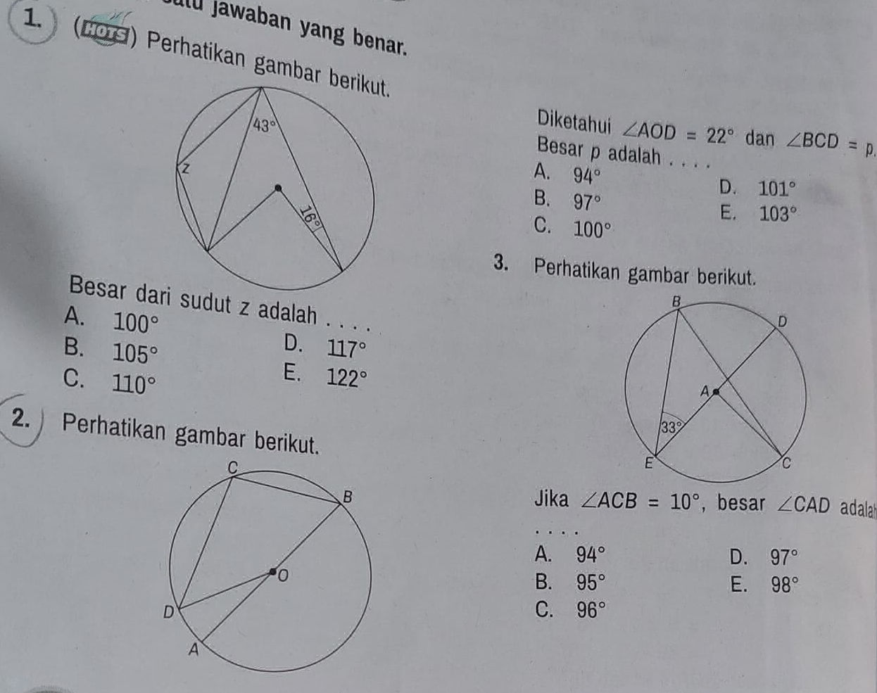 1. Perhatikan gambar berikut. ``` [Diagram | StudyX