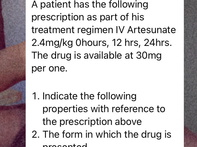 A patient has the following prescription as | StudyX