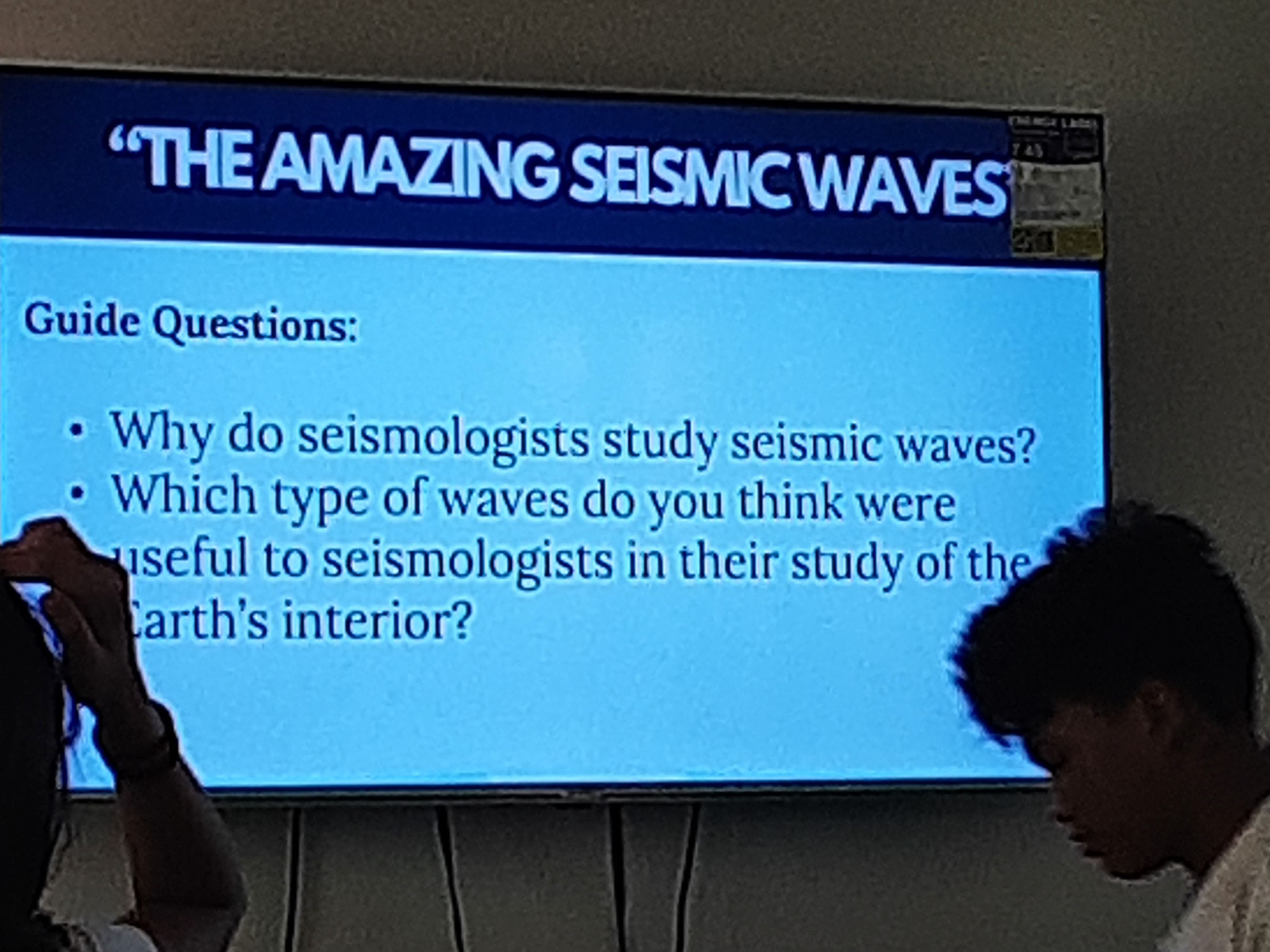 Guide Questions: • Why do seismologists | StudyX