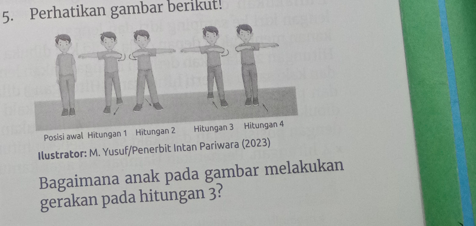 5. Perhatikan gambar berikut! Posisi awal | StudyX