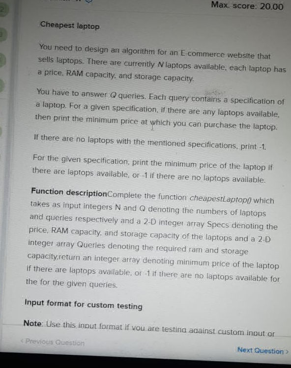 You need to design an algorithm for an | StudyX