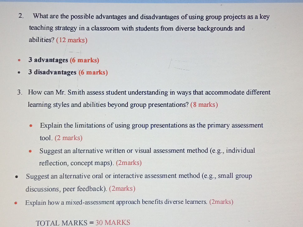 2. What are the possible advantages and | StudyX