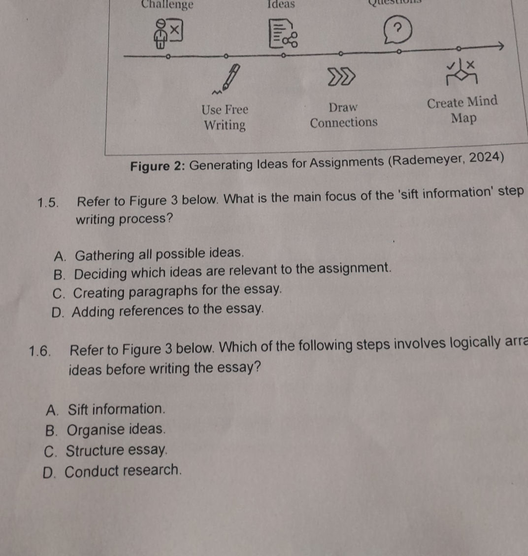 1. 5. Refer to Figure 3 below. What is the | StudyX
