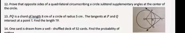 12. Prove that opposite sides of a | StudyX