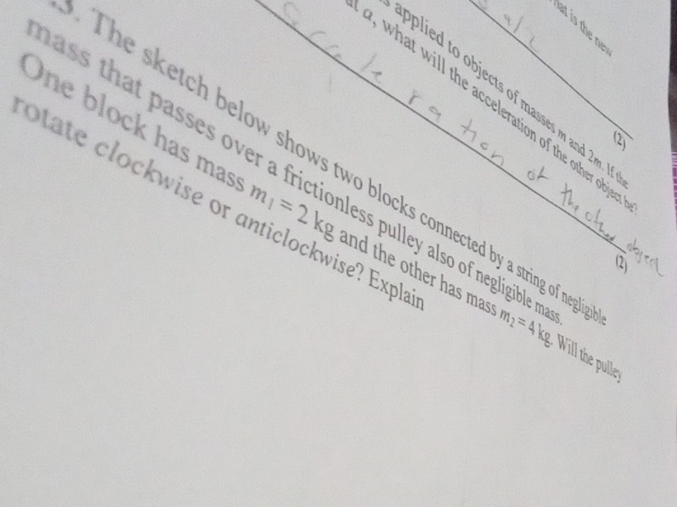 3. The sketch below shows two blocks | StudyX