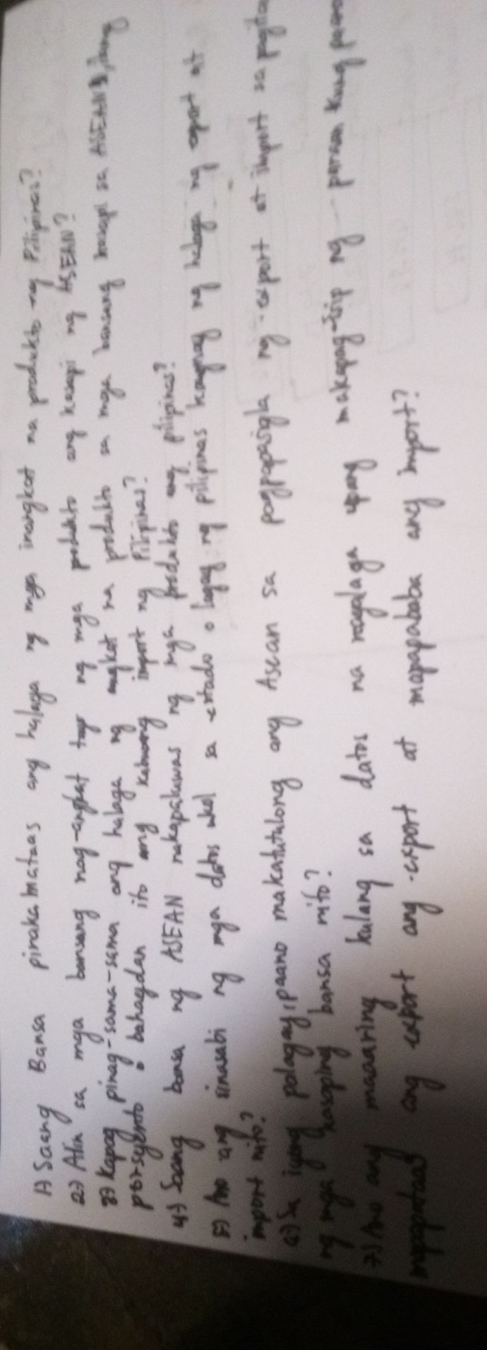 A. Saang bansa pinakamataas ang halaga ng | StudyX