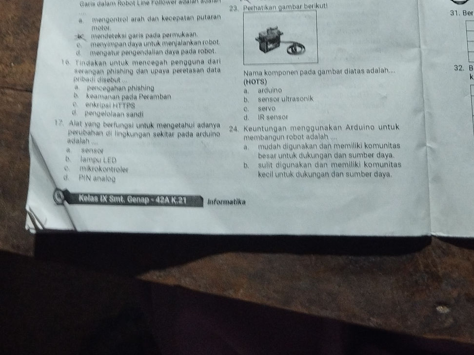 23. Perhatikan gambar berikut! Nama | StudyX