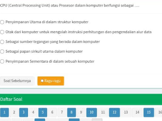 CPU (Central Processing Unit) atau Prosesor | StudyX