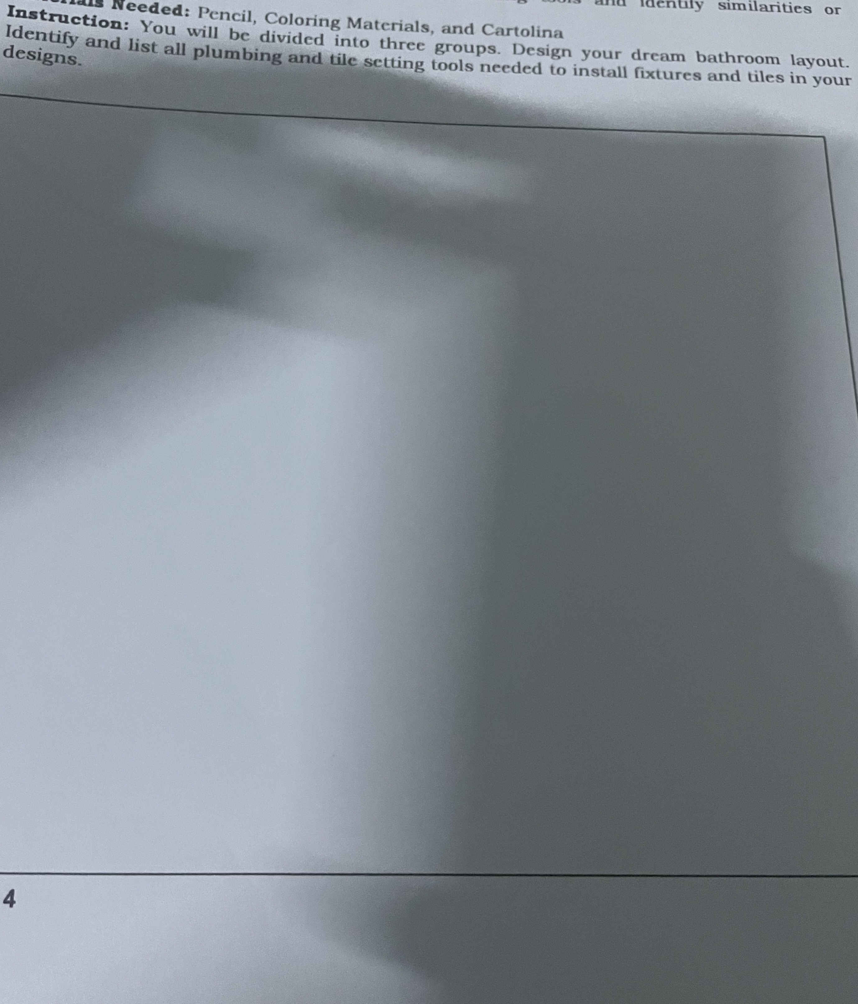 Materials Needed: Pencil, Coloring | StudyX