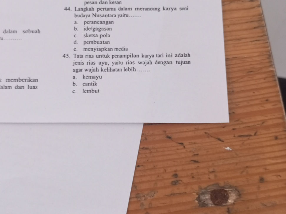 44. Langkah pertama dalam merancang karya | StudyX