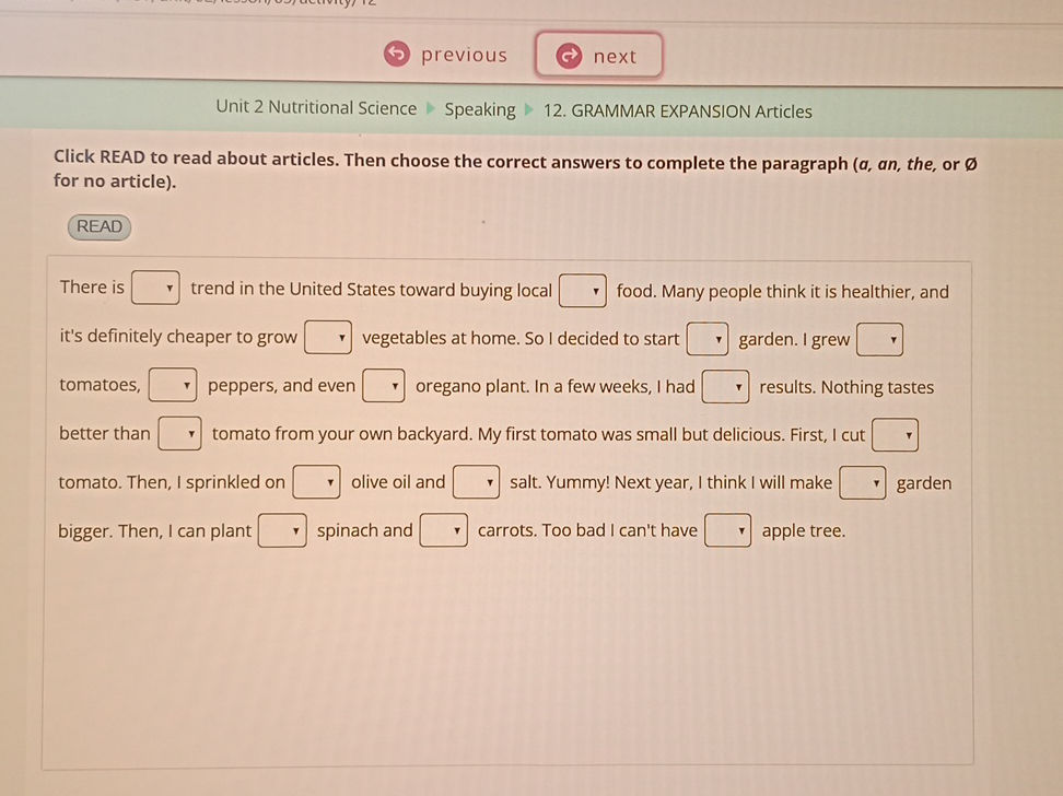 Click READ to read about articles. Then | StudyX
