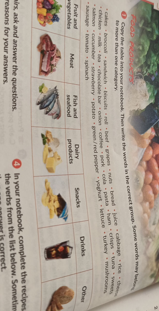 1 Copy the table into your notebook. Then | StudyX