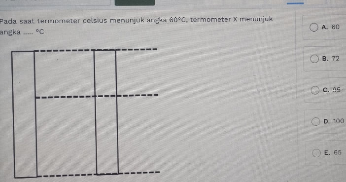 Pada saat termometer celsius menunjuk angka | StudyX