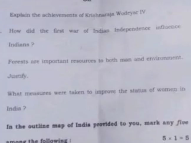 Explain the achievements of Krishnaraja | StudyX