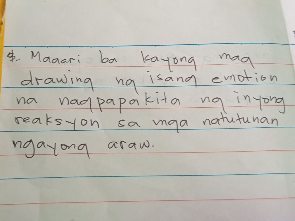 $. Maaari ba kayong mag drawing ng isang | StudyX