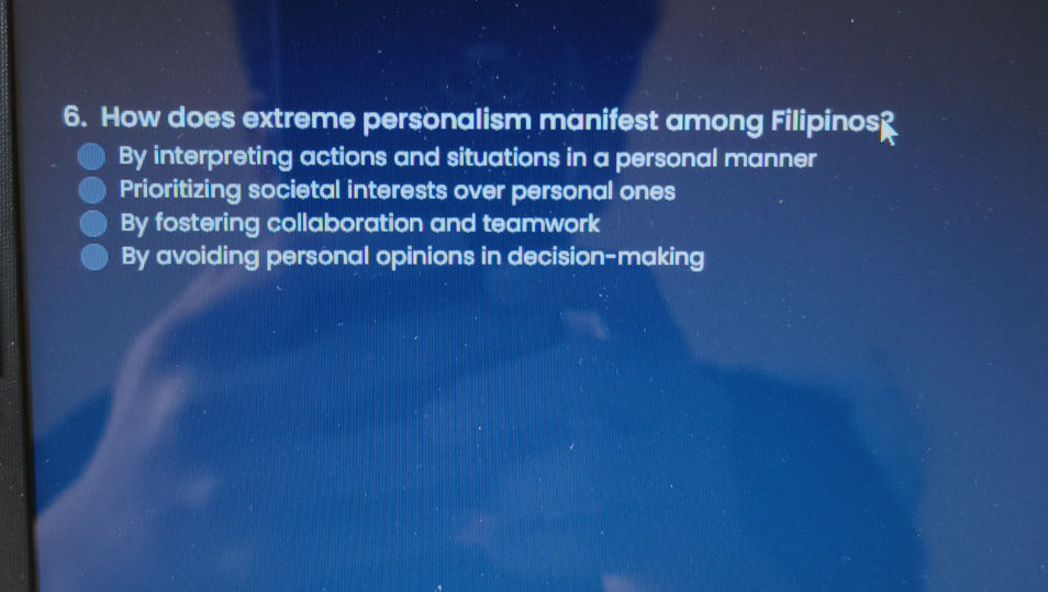 How does extreme personalism manifest among