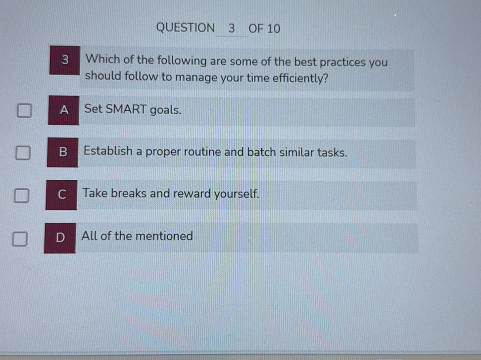 3 Which of the following are some of the | StudyX