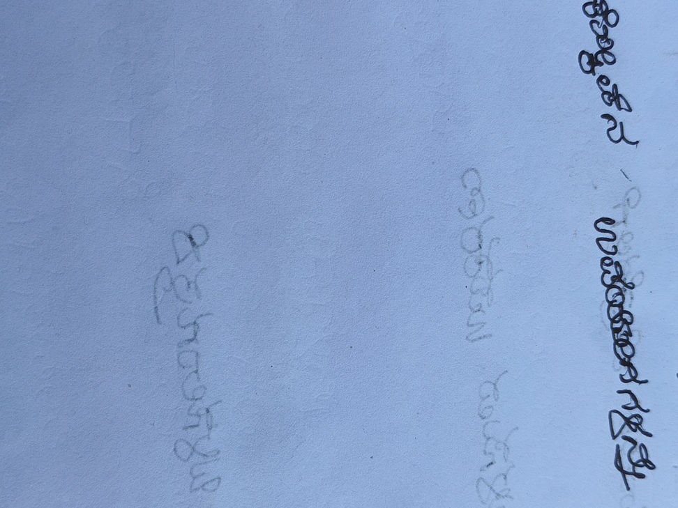 The image contains handwritten text in an | StudyX