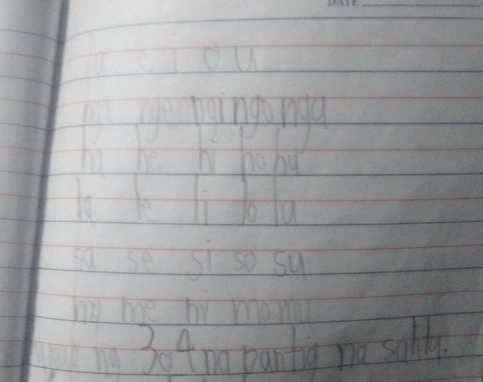 sa se si so su ng 3, 4 na pantig na salita. | StudyX