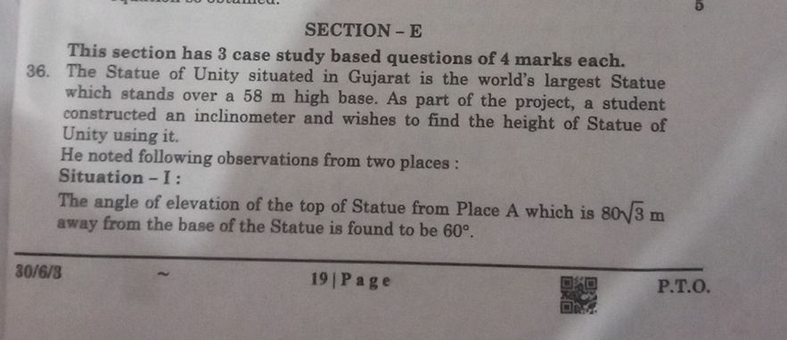 This section has 3 case study based | StudyX