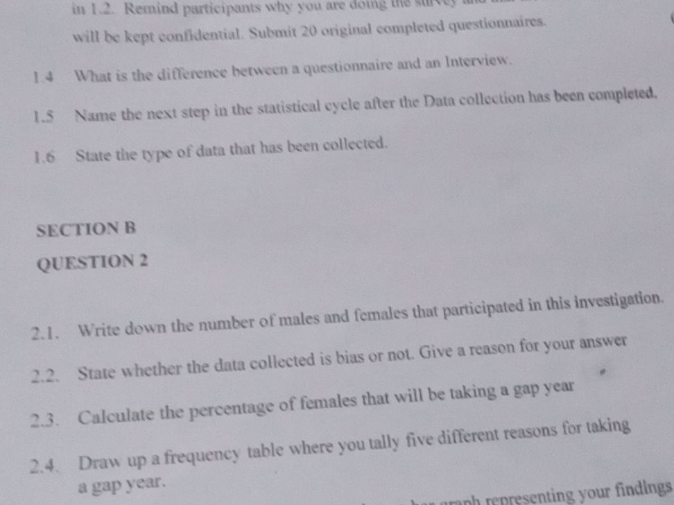 1.4 What is the difference between a | StudyX