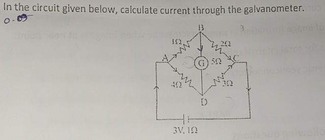 In the circuit given below, calculate | StudyX