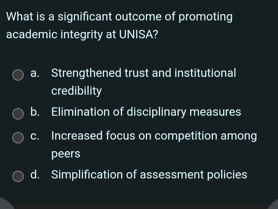 What is a significant outcome of promoting | StudyX