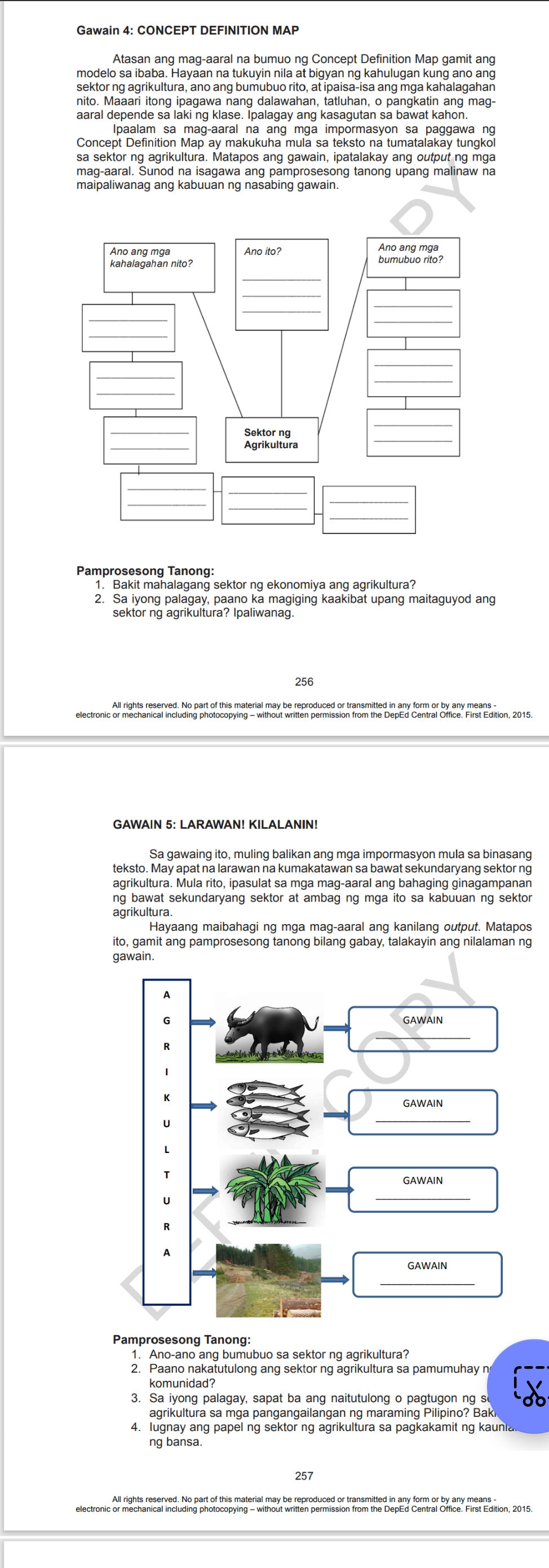 Gawain 4: CONCEPT DEFINITION MAP Atasan ang | StudyX