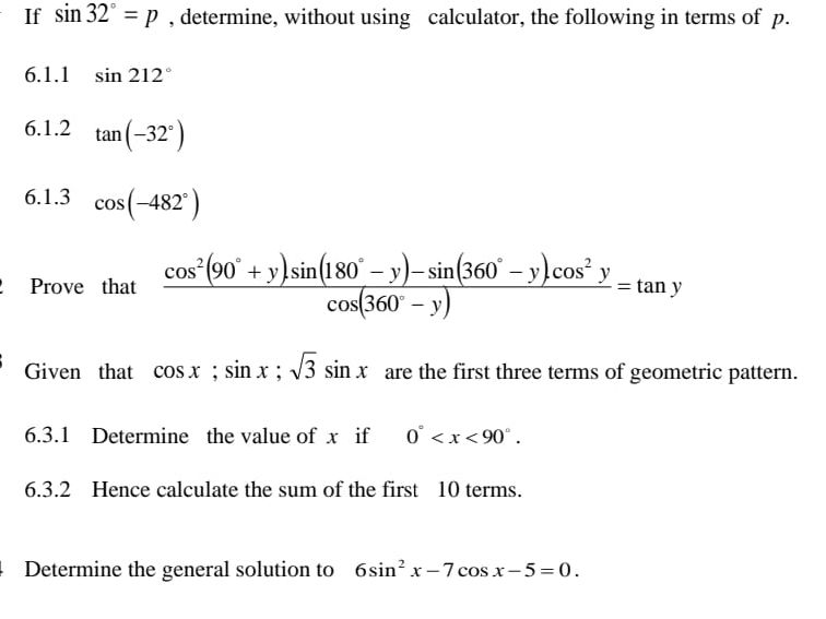 If $ 32^ = p$, determine, without using | StudyX