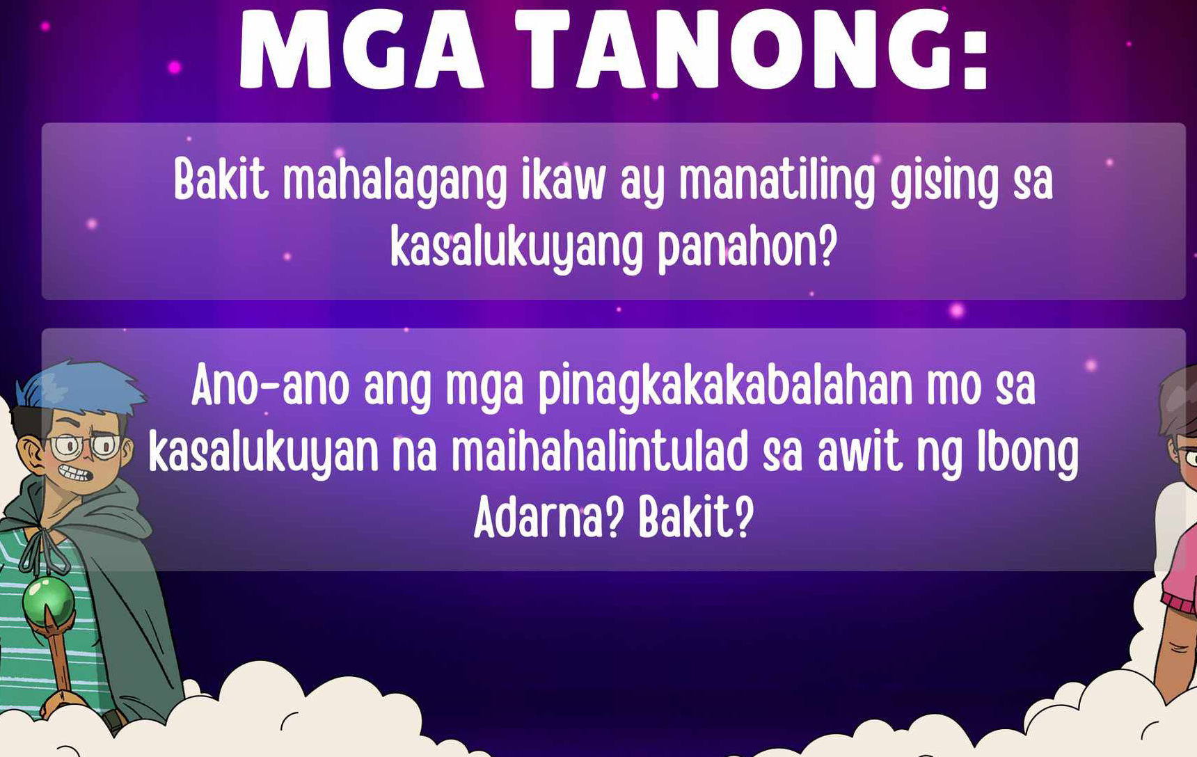 MGA TANONG: Bakit mahalagang ikaw ay | StudyX