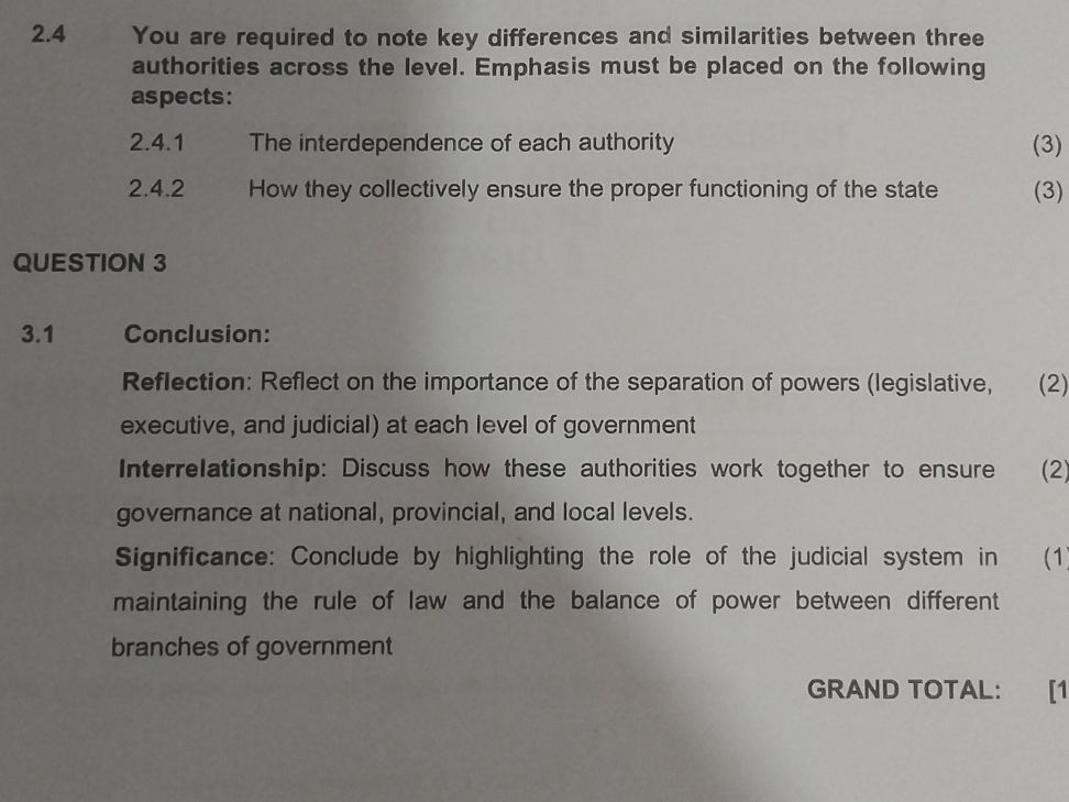 2.4 You are required to note key differences | StudyX