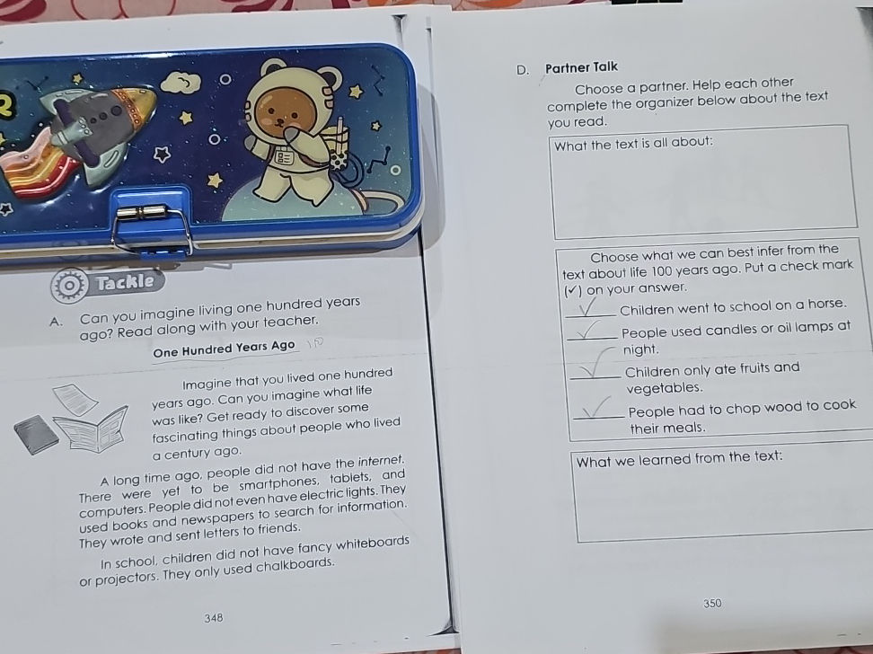 Choose what we can best infer from the text | StudyX