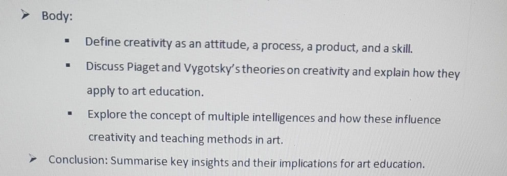 Define creativity as an attitude, a process, | StudyX