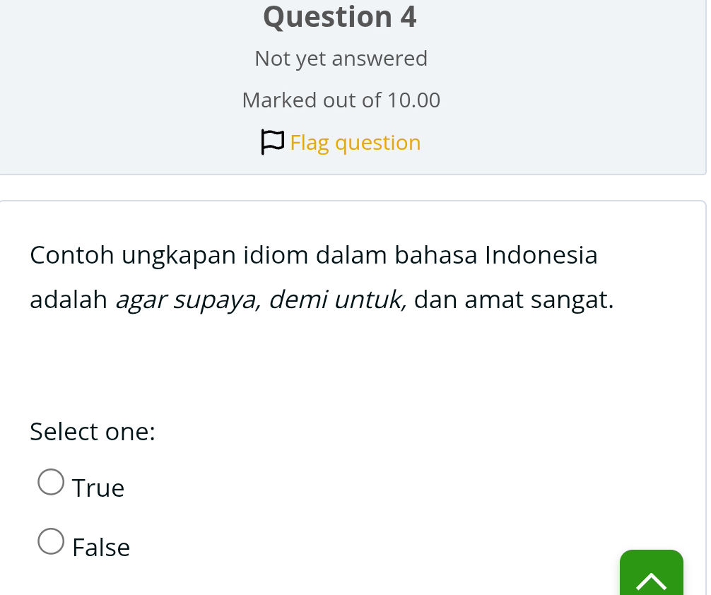Contoh ungkapan idiom dalam bahasa Indonesia | StudyX