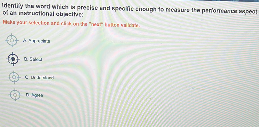 Identify the word which is precise and | StudyX