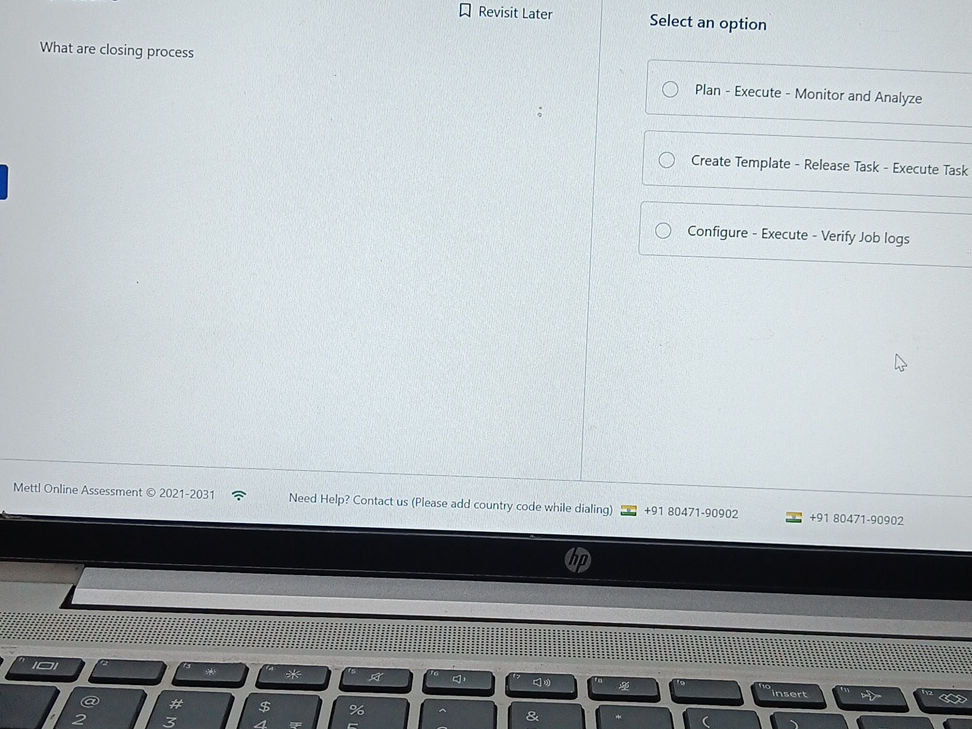 What are closing process? Plan - Execute - | StudyX