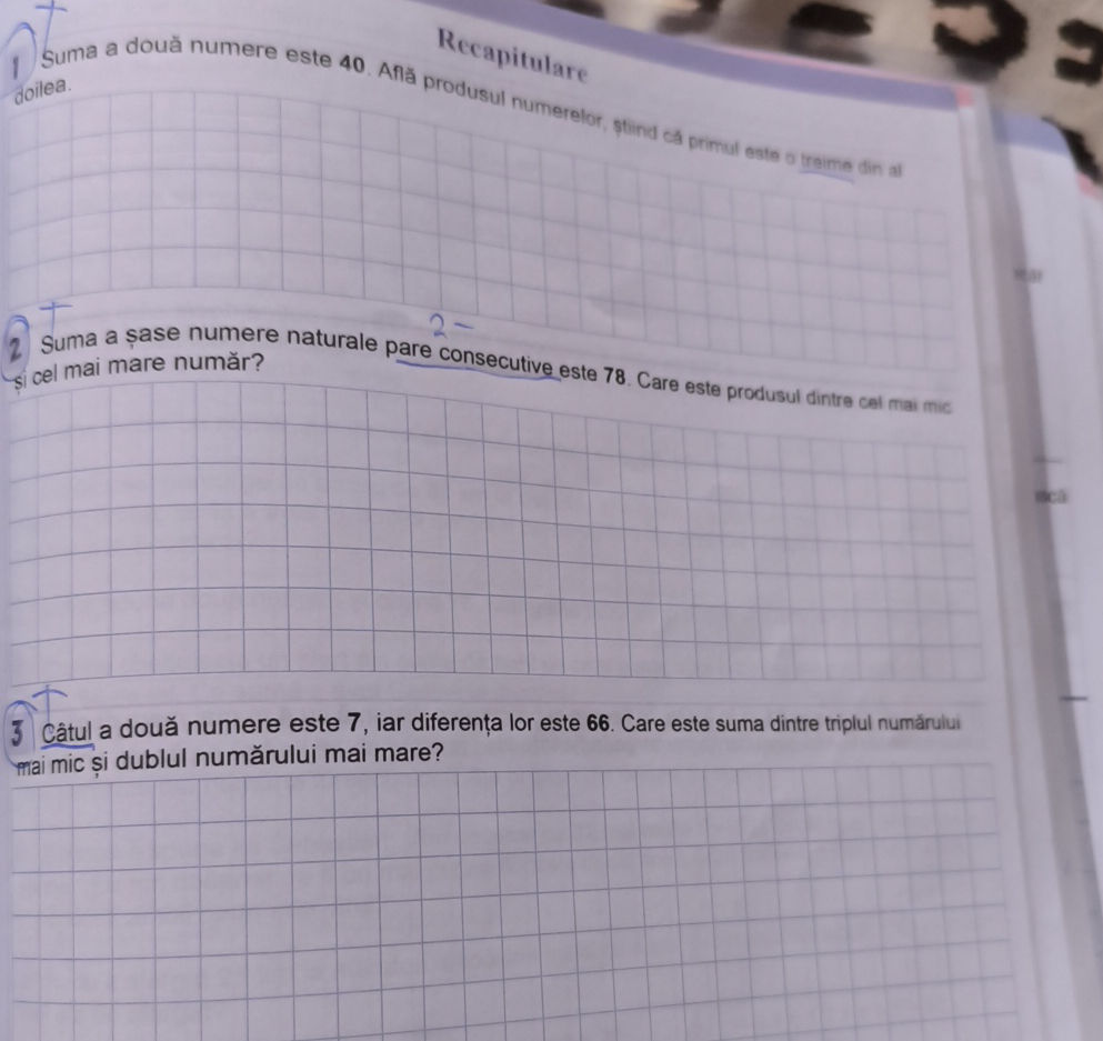 1. Suma a două numere este 40. Află produsul | StudyX