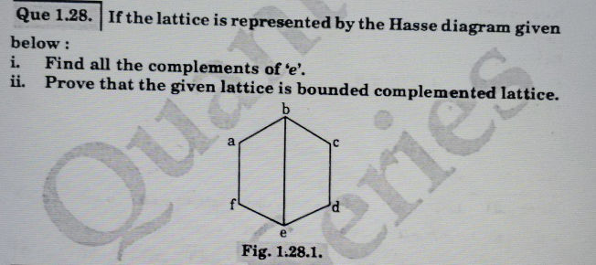 Que 1.28. If the lattice is represented by | StudyX