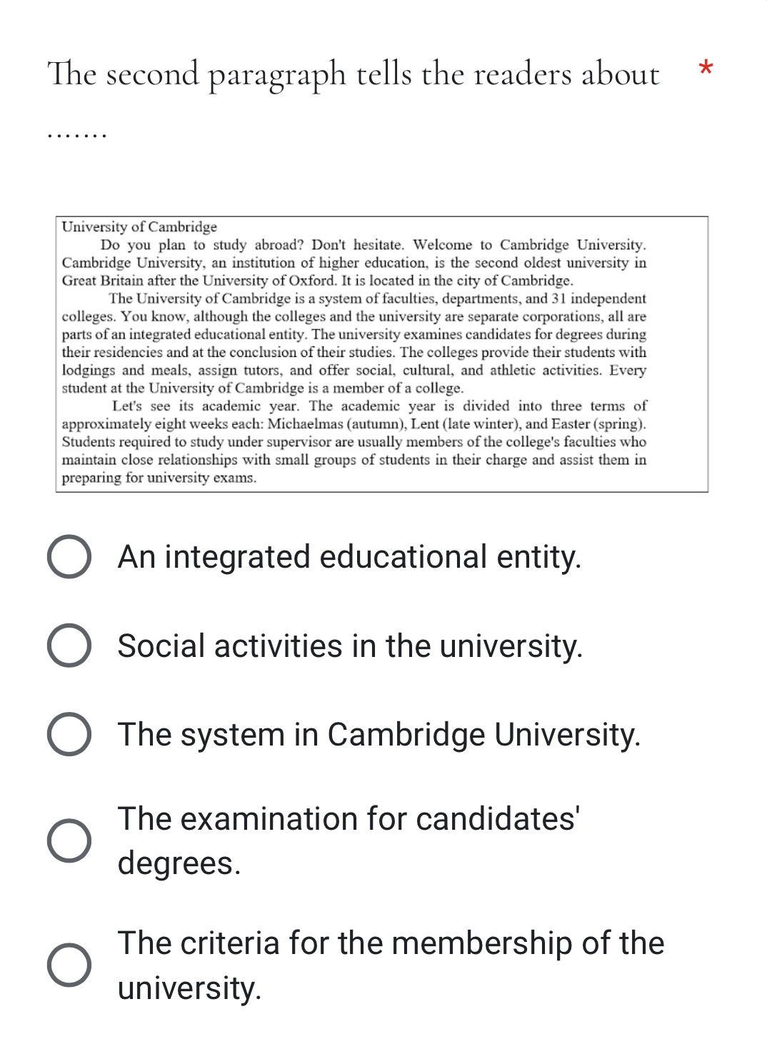 The second paragraph tells the readers about | StudyX