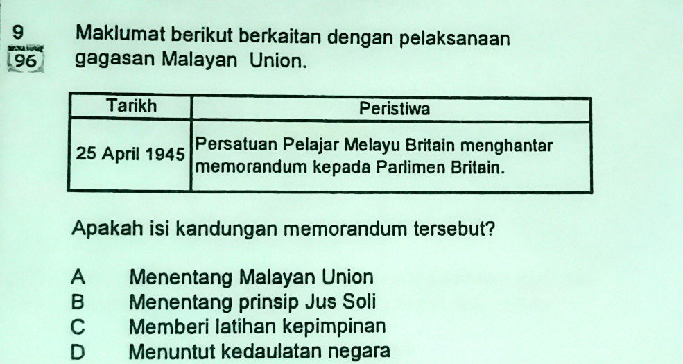 Maklumat berikut berkaitan dengan | StudyX