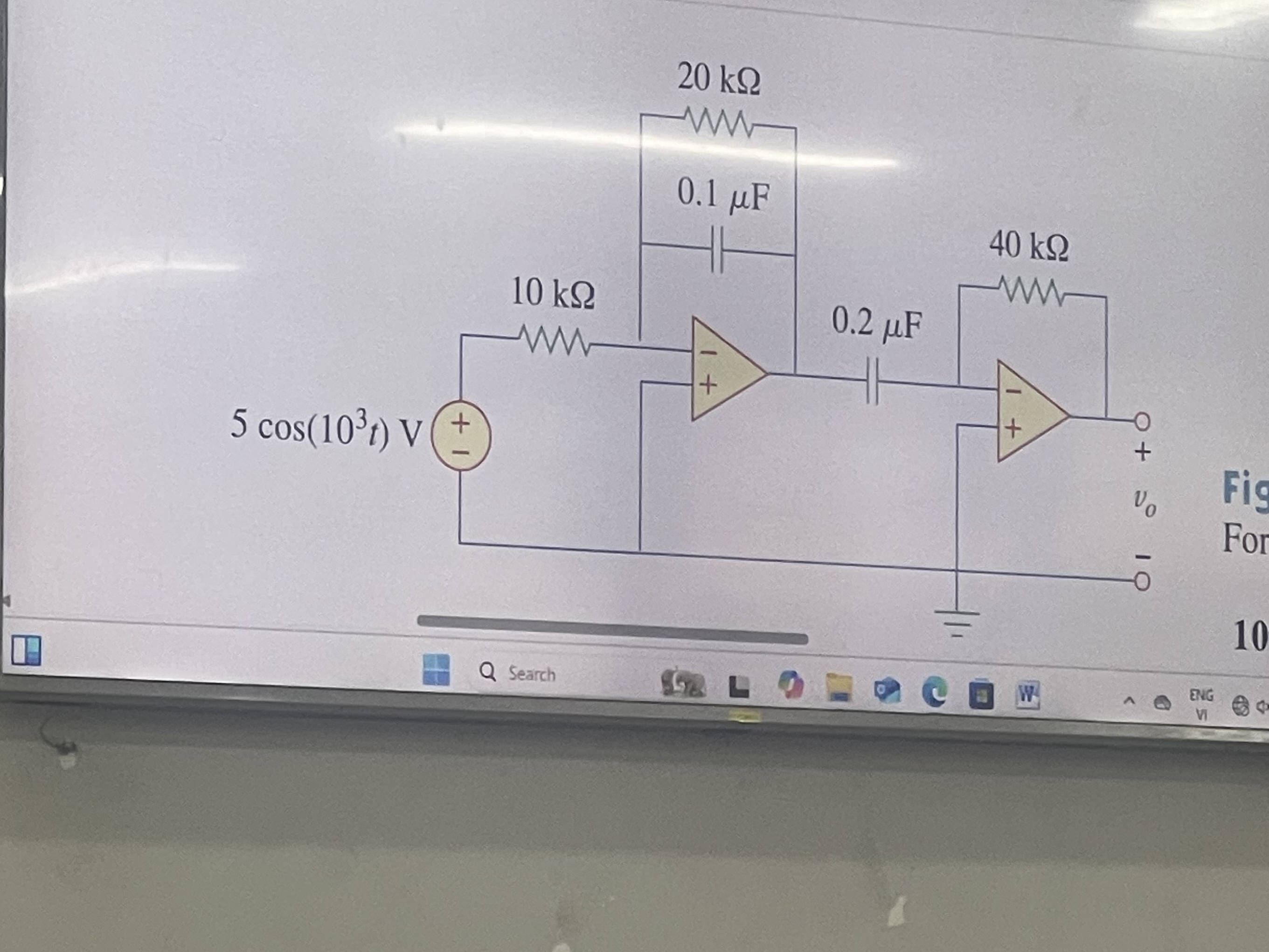 The image shows a circuit diagram with the | StudyX