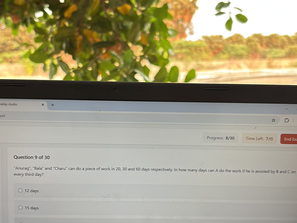 Question 9 of 30 "Anurag", "Bala" and | StudyX