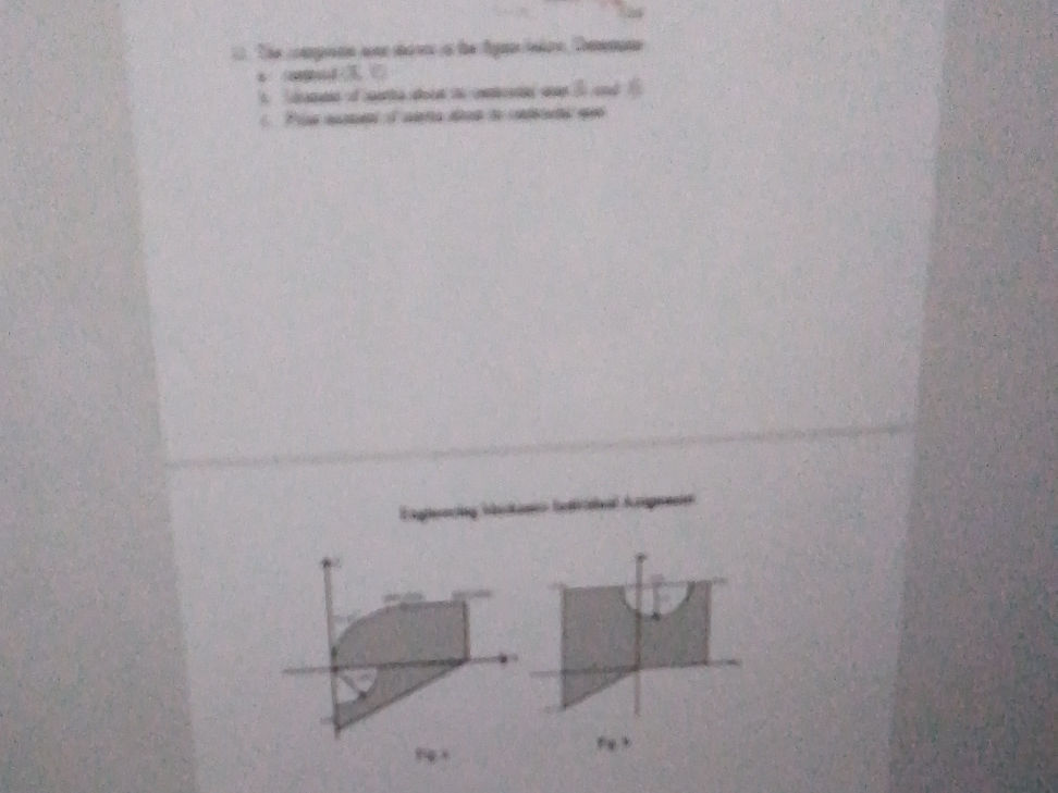 1. The composite area shown in the figure | StudyX