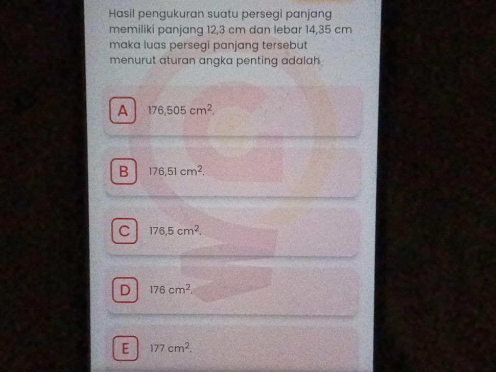 Hasil pengukuran suatu persegi panjang | StudyX