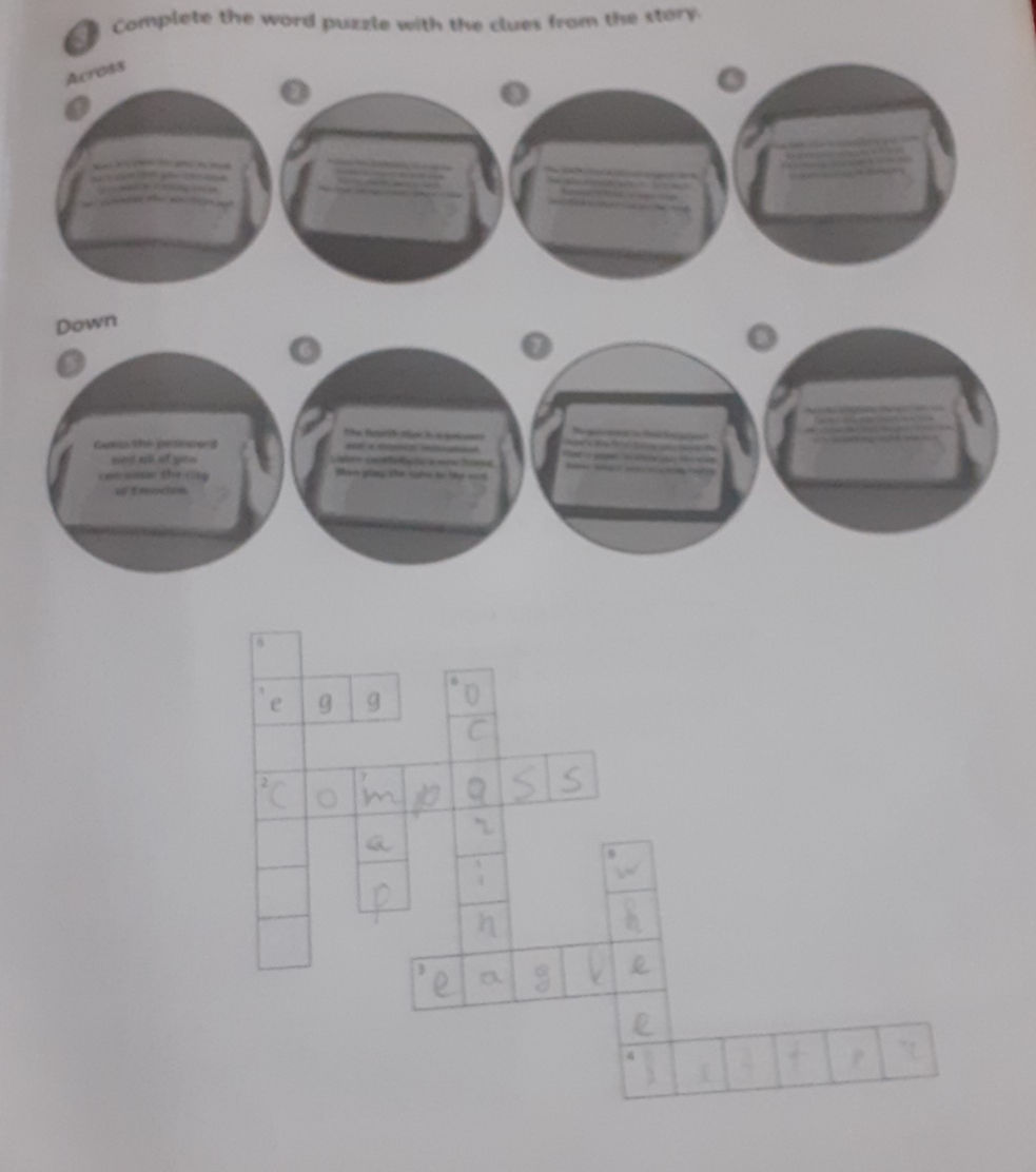 Complete the word puzzle with the clues from | StudyX