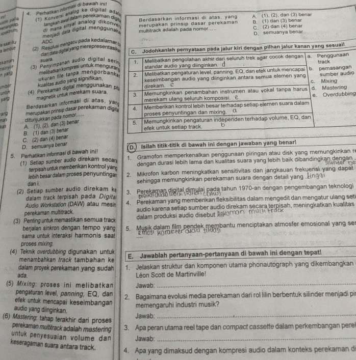 Berdasarkan informasi di atas, yang | StudyX