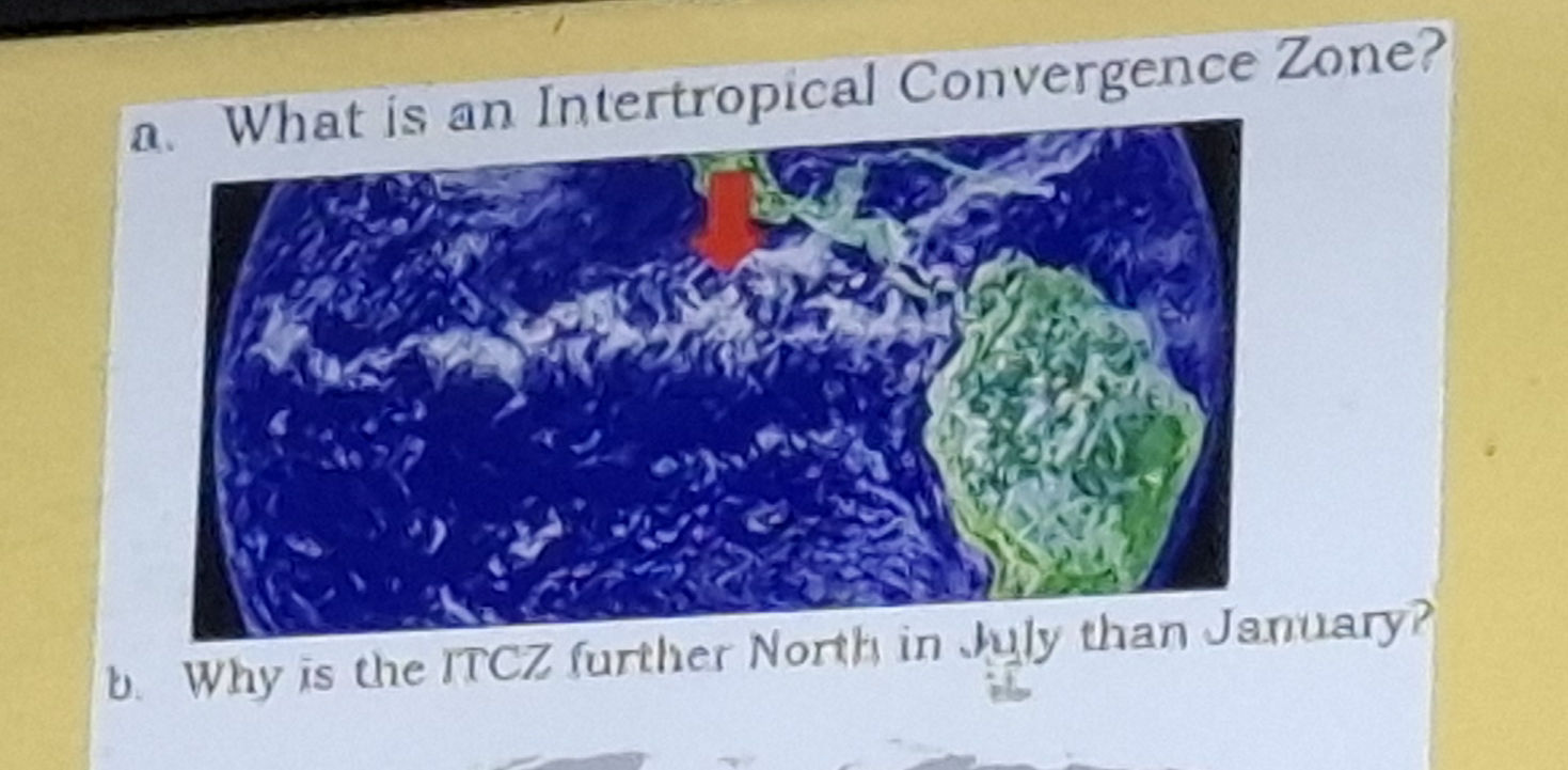 a. What is an Intertropical Convergence | StudyX